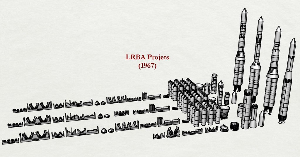 The French National Space Launcher Project 1950-1974 (real and ...