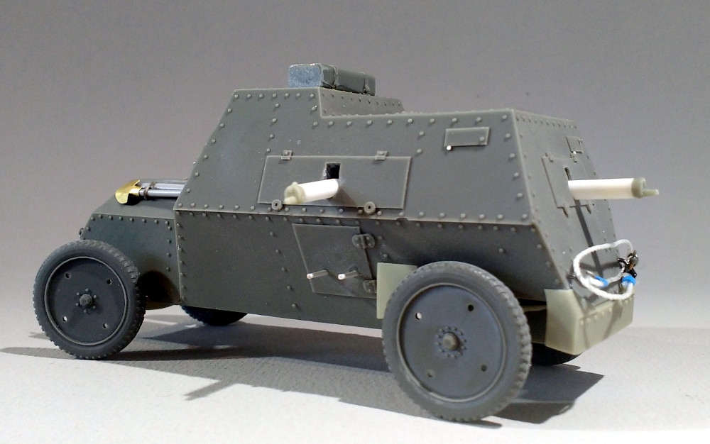 Automitrailleuse Russo Balt typeC 1914, 1/35 (WW modelstudio ...