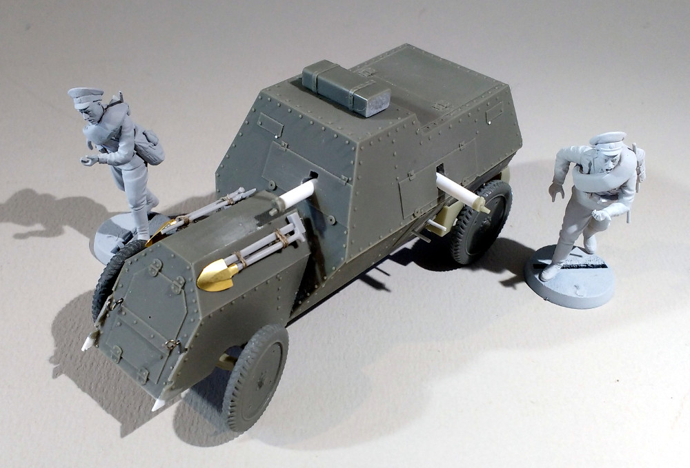Automitrailleuse Russo Balt typeC 1914, 1/35 (WW modelstudio ...