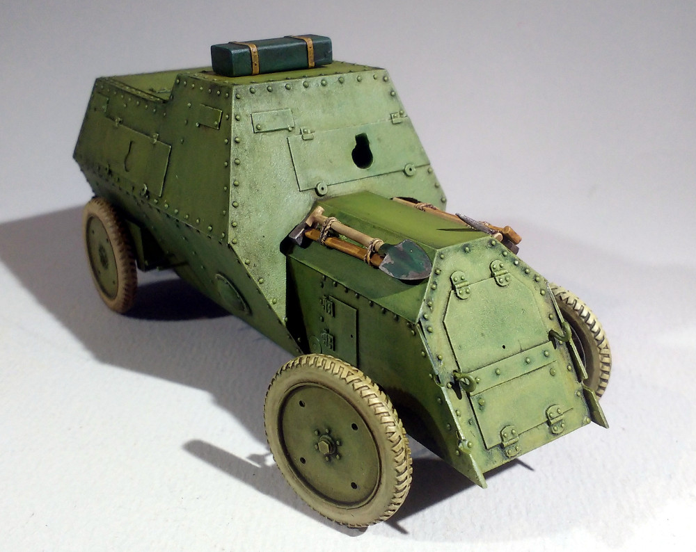 Automitrailleuse Russo Balt typeC 1914, 1/35 (WW modelstudio ...