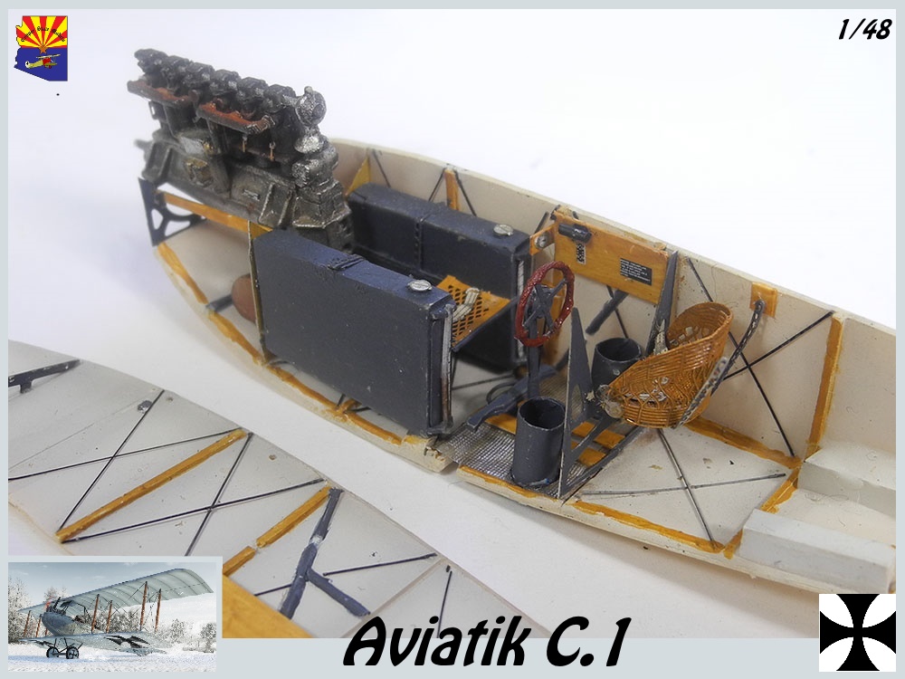 Aviatik C.1 Copper state models 1/48