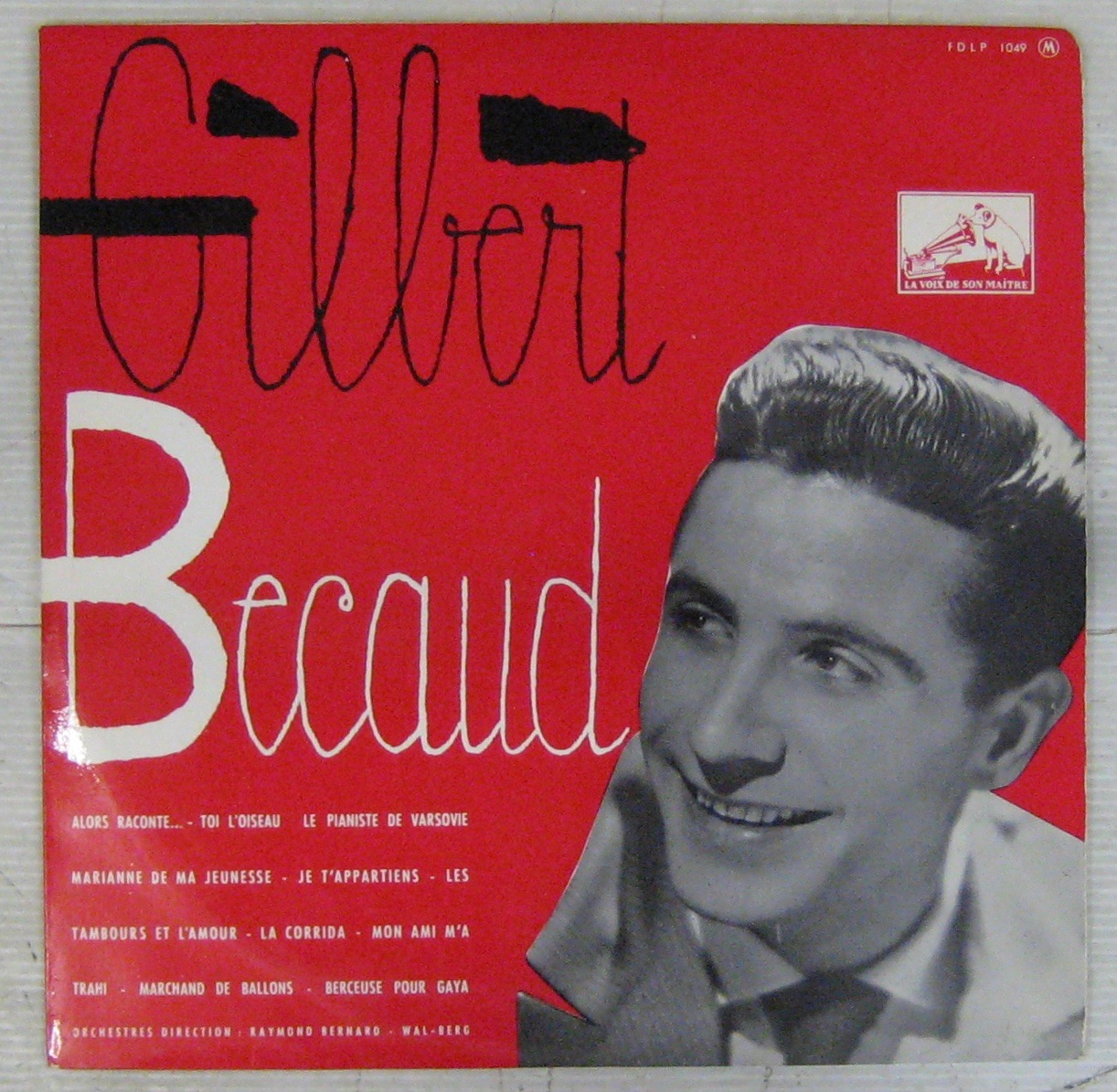 Album Alors raconte de Gilbert Becaud sur CDandLP
