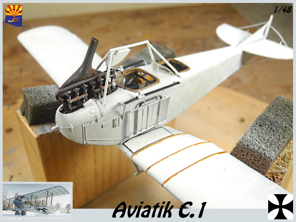 Aviatik C.1 Copper state models 1/48