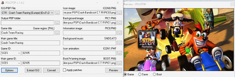 Vos partage des ICON0.PNG et PIC1.PNG pour EBOOT PS1 (PSP & PSVita/PSTV ...