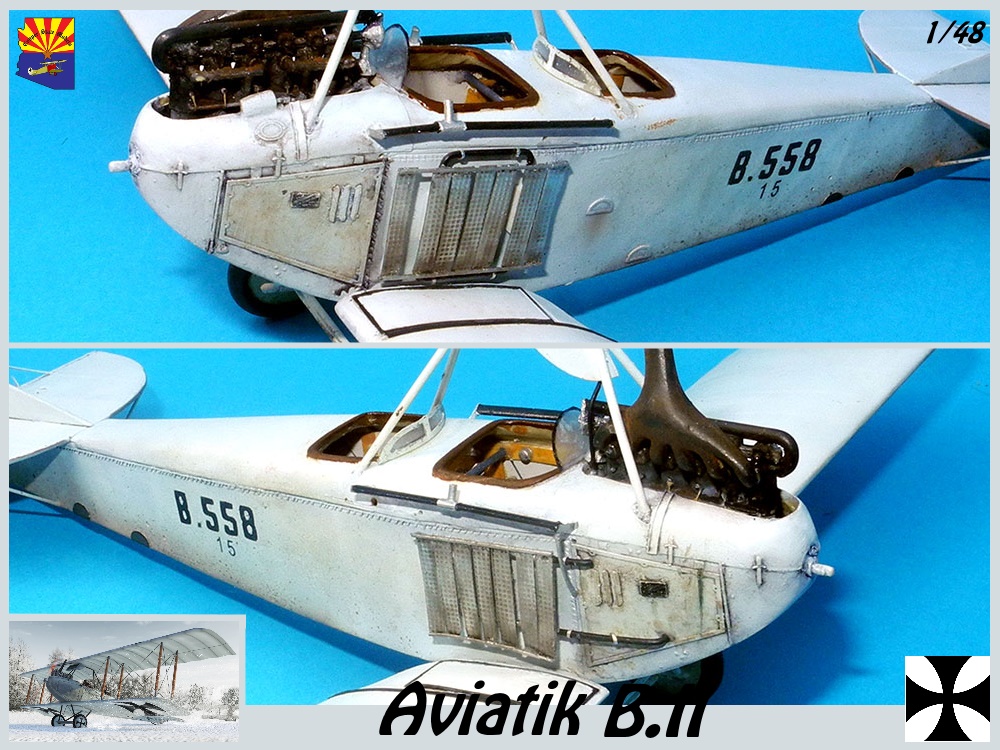 Aviatik C.1 Copper state models 1/48