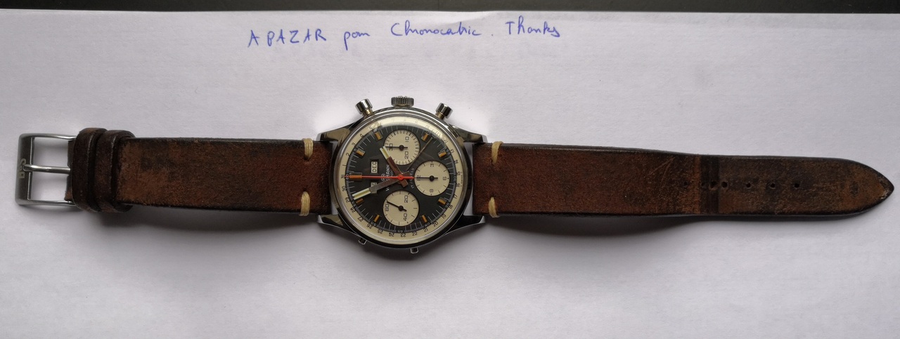 FS: Wakmann triple date, valjoux 730,serviced