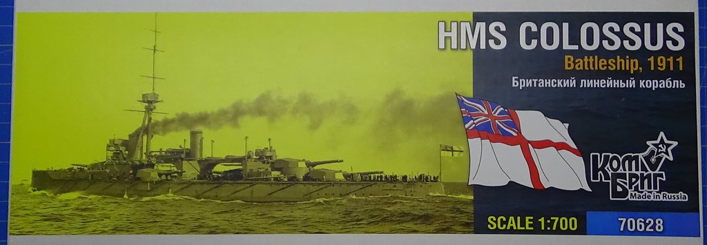 HMS Colossus, cuirassé britannique/ Royal Navy Battleship, 1910, Combrig