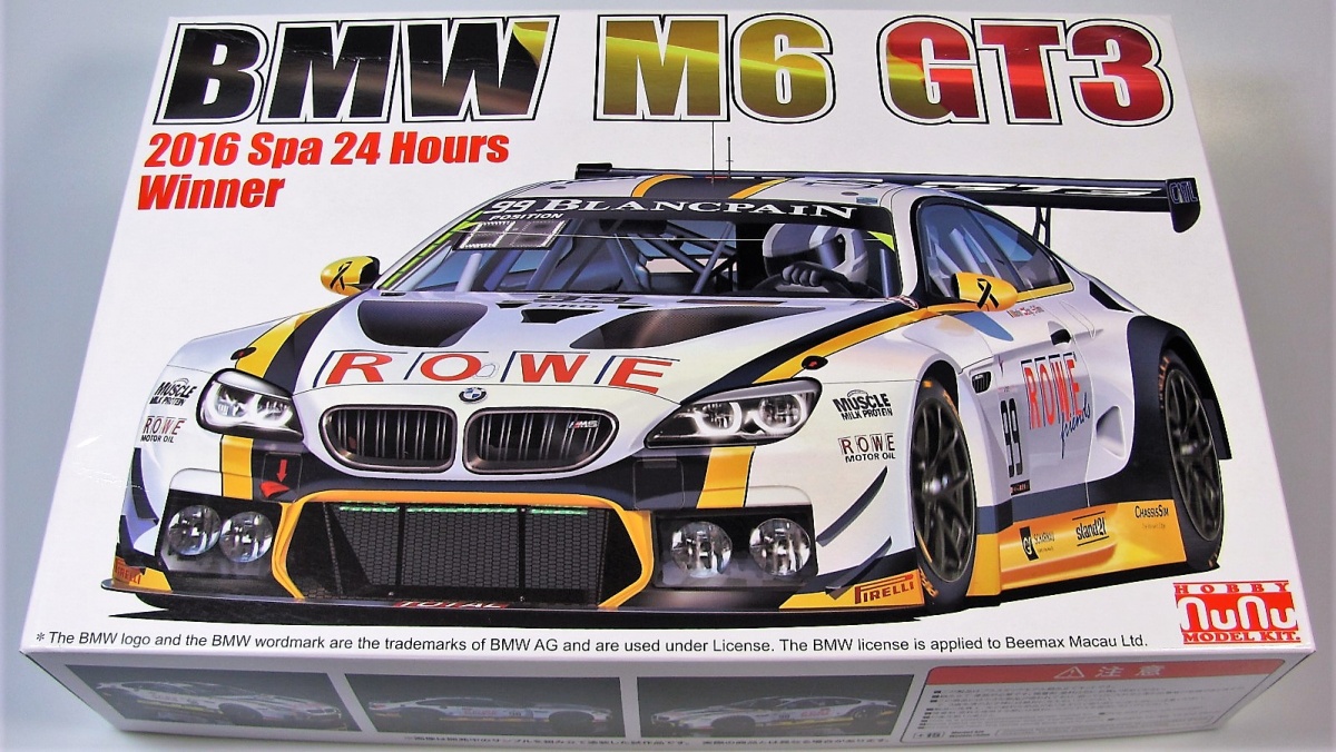 BMW M6 GT3 - 124e [Nunu Model Kits]