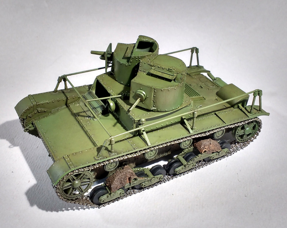 Char russe T26 mod 32 radio (conversion Zvezda 1/35)