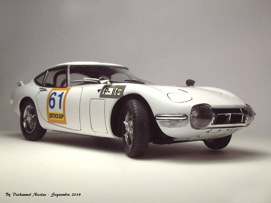 Toyota 2000GT 1967 - 500 km de Suzuka - 1/24e [Hasegawa]