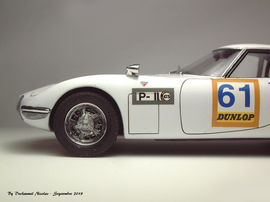 Toyota 2000GT 1967 - 500 km de Suzuka - 1/24e [Hasegawa]