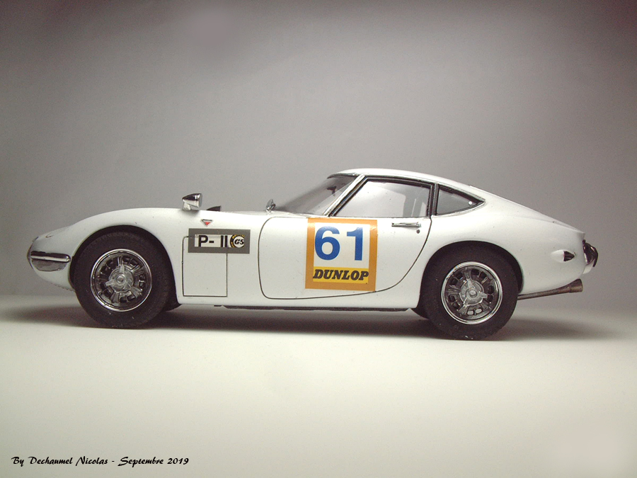 Toyota 2000GT 1967 - 500 km de Suzuka - 1/24e [Hasegawa]