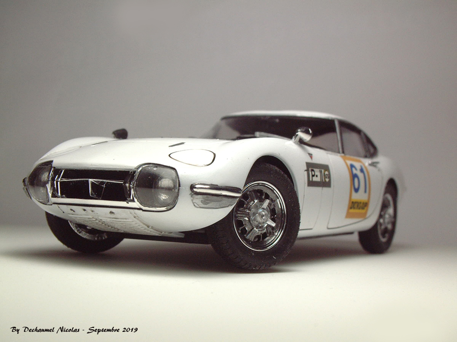 Toyota 2000GT 1967 - 500 km de Suzuka - 1/24e [Hasegawa]