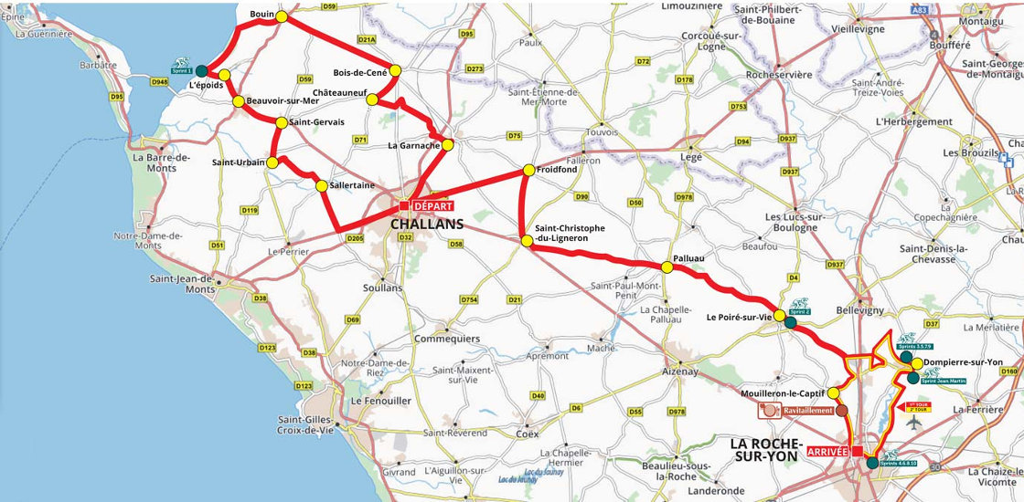 48° Tour de Vendée : la présentation détaillée
