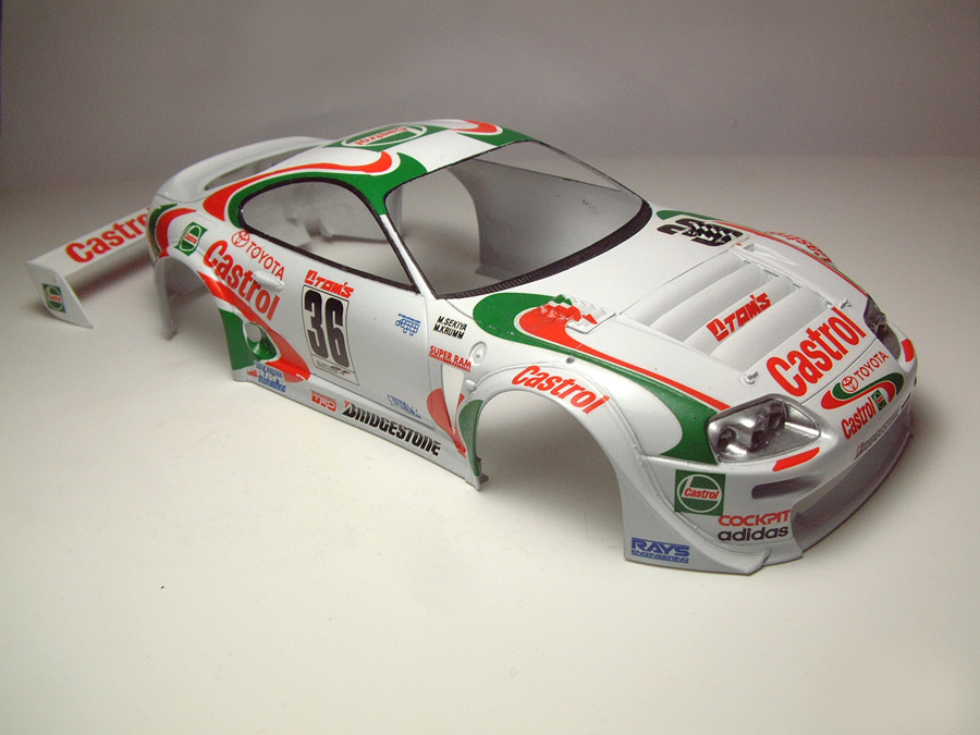 Toyota Supra GT Castrol - 1/24e [Tamiya] - Page 2