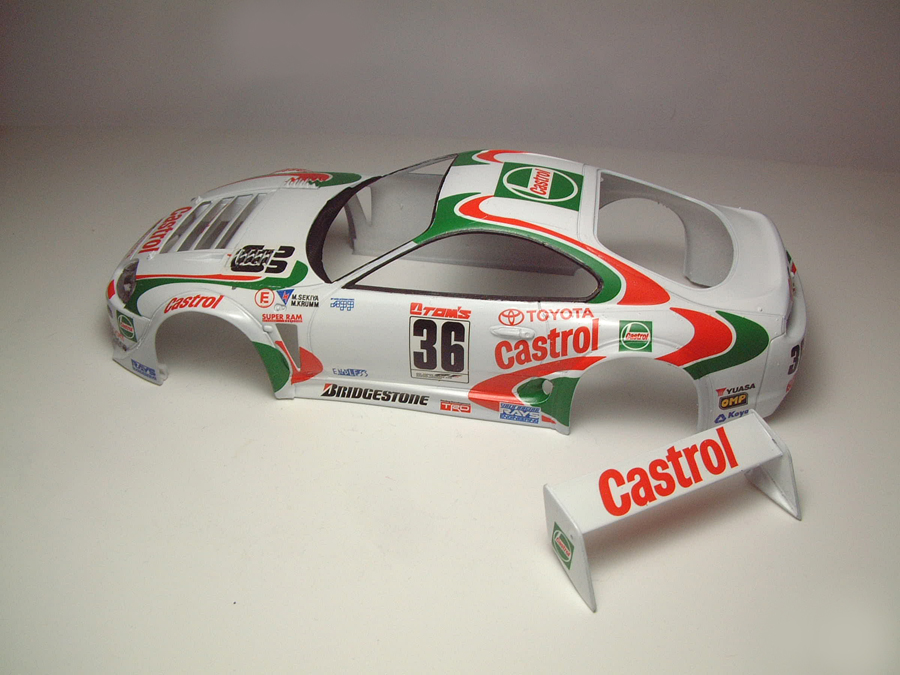 Toyota Supra GT Castrol - 1/24e [Tamiya] - Page 2