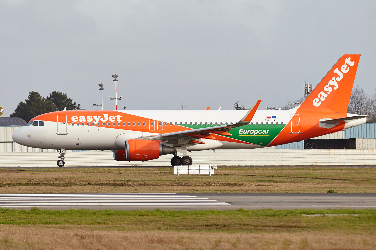 [07/03/2020] Airbus A320 (OE-IVT) EasyJet Europe "Europcar" livery