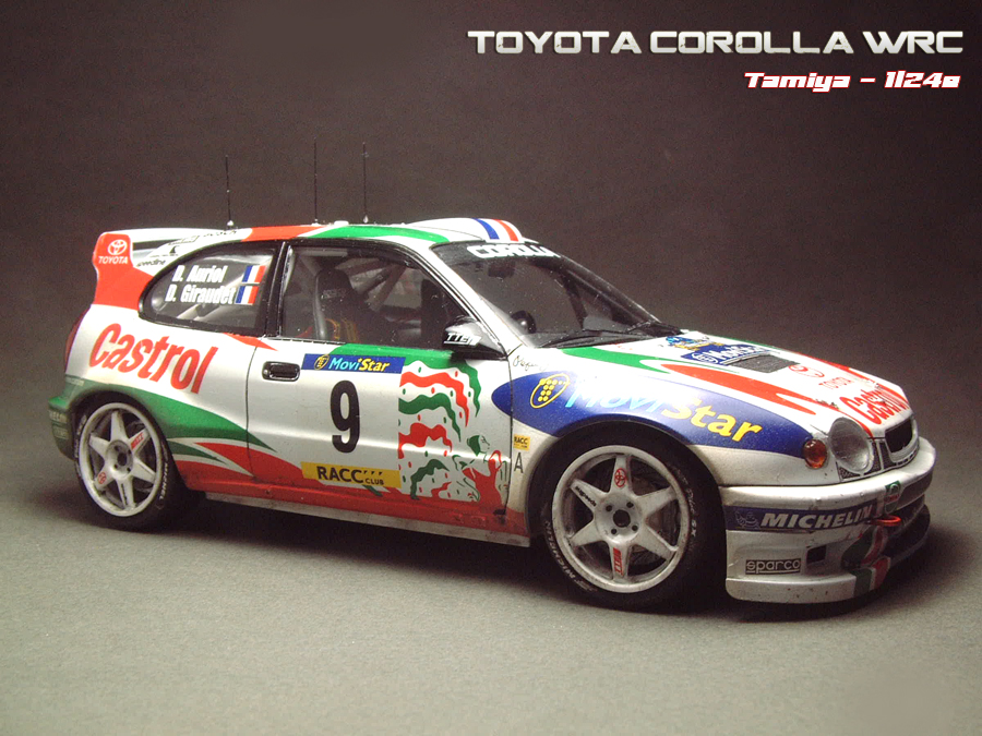 Toyota Corolla WRC - 1/24e [Tamiya]