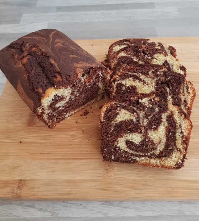 Cake Marbré façon Savane Papy Brossard – L'élégance est la seule Beauté