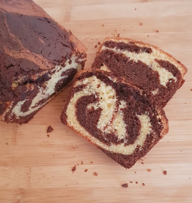 Cake Marbré façon Savane Papy Brossard – L'élégance est la seule Beauté