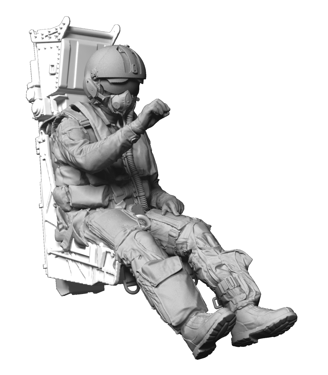 French mirage 2000 seated NOSA by Reedoak - Vendors Board - Large Scale ...