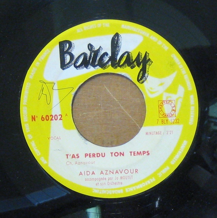 Vinyle Aznavour Aïda, 43 disques vinyl et CD sur CDandLP