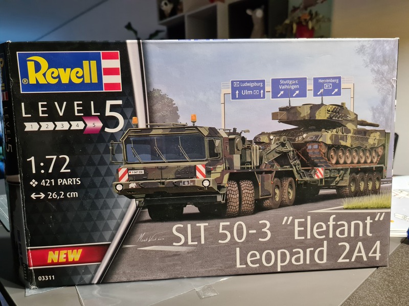 SLT 50-3 "Elefant" et Leopard 2A4 1/72 Revell
