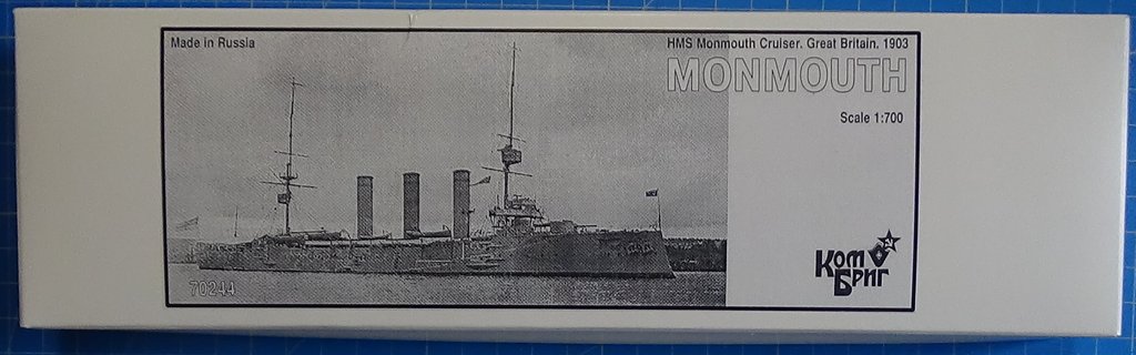 HMS Monmouth et Kent, croiseurs cuirassés britanniques/ Royal Navy ...