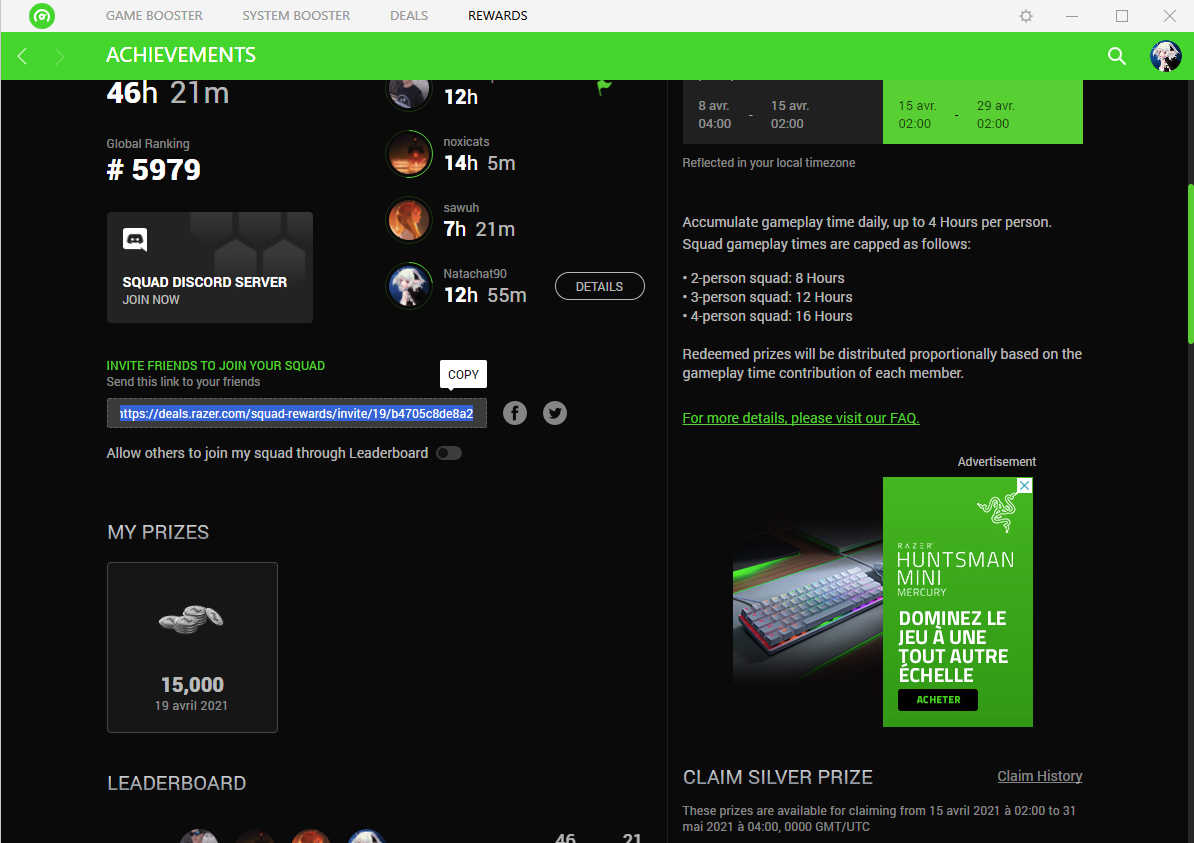 [REPORTAGE] RAZER SQUAD REWARDS | Razer Insider