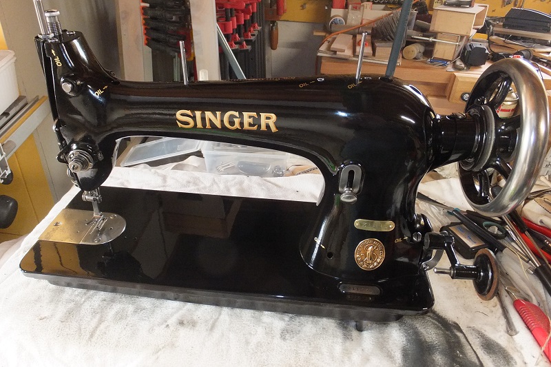 Restauration Singer 31K15 de 1912