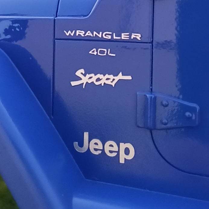 Jeep TJ Topless - Lapis Blue | Scale Builder's Guild