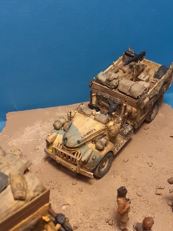 [Matchbox] Tea time dans le désert, LRDG