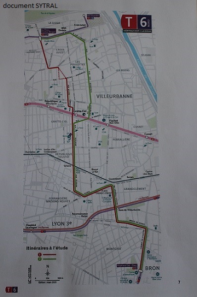 LYON DES TRAM EN PLUS