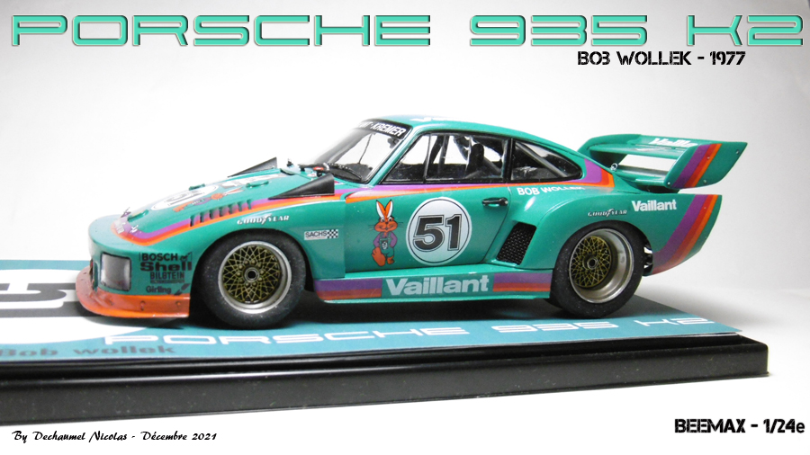 Porsche 935 K2 "Vaillant" - 1/24e [Beemax]