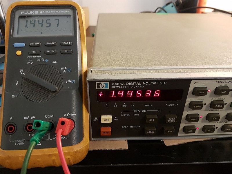 Remise en fonctionnement d'un multimètre 6,5 digits HP3456A