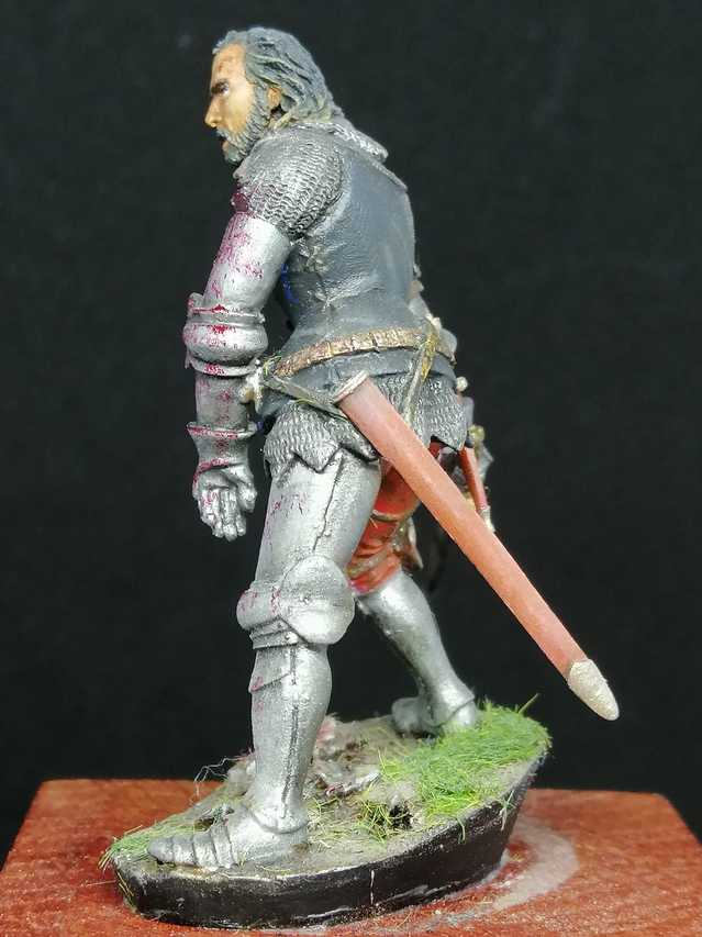 wounded knight Azincourt 1415 | planetFigure | Miniatures