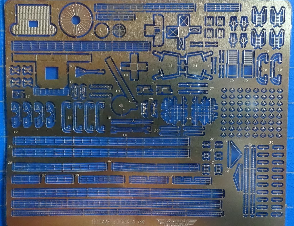 Corvette classe Flower, Early Type, 1939-1941, Triumph Model