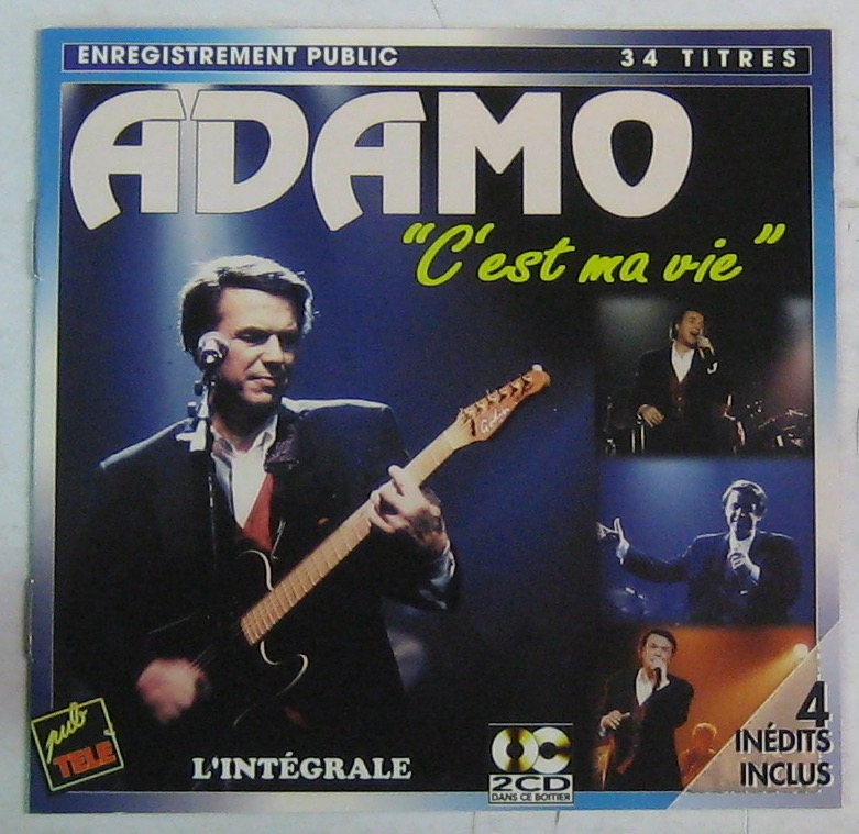 Album C est ma vie de Adamo sur CDandLP