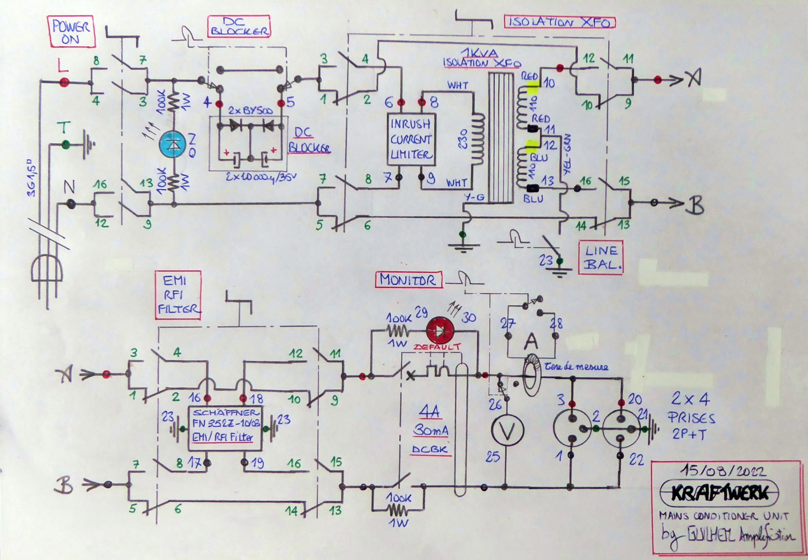 Power Conditioner Schematic Power 1 Radial Engineering