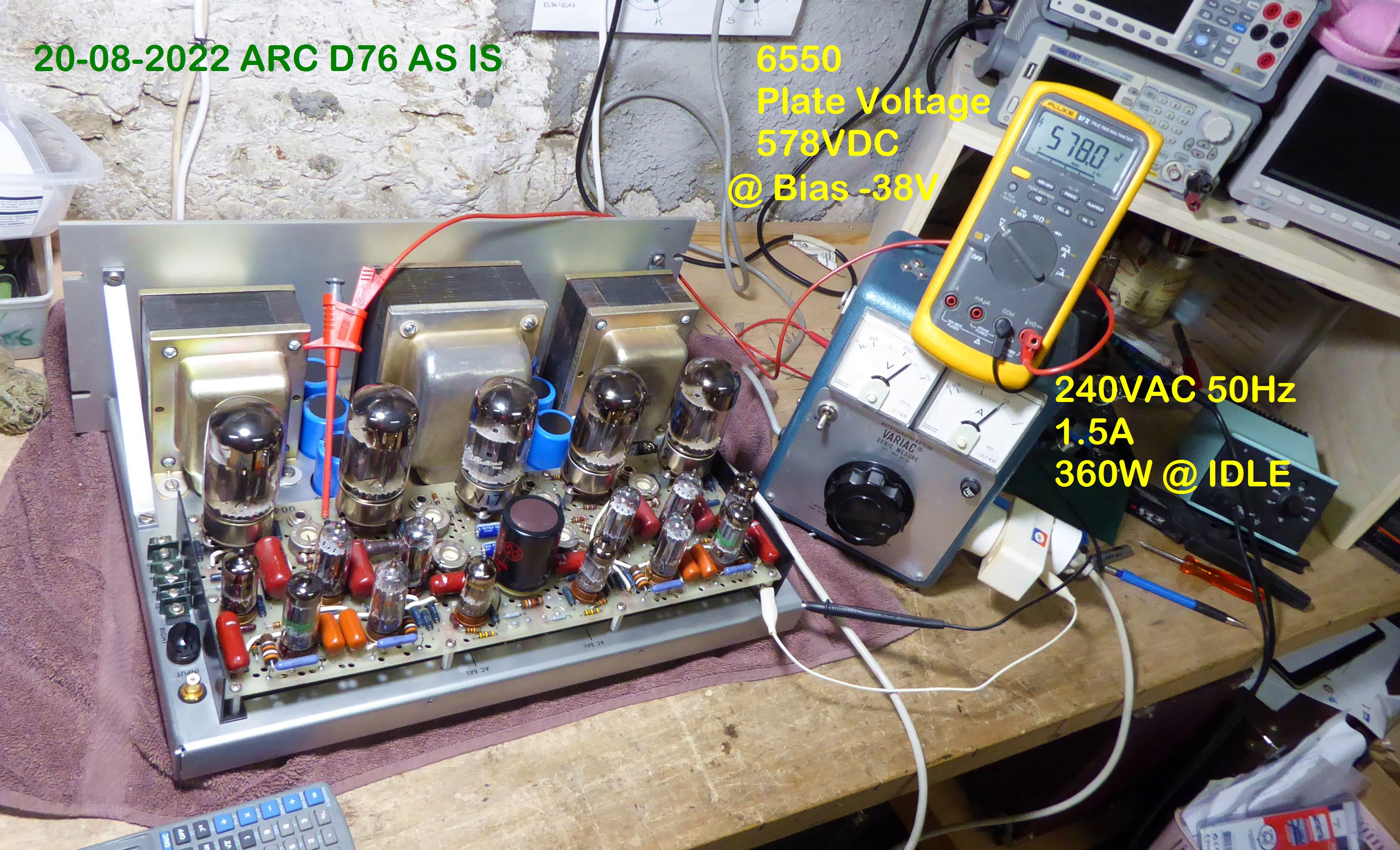 Vintage Tube from the 70s : ARC SP3A1 & D76