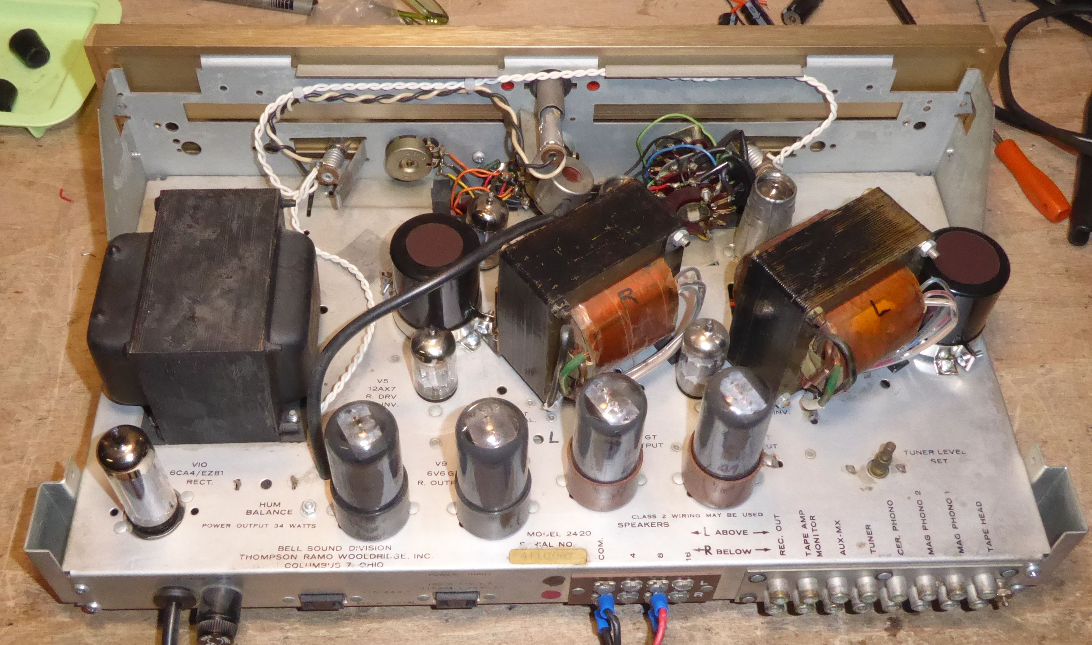 BELL 2420 1964 restoration... | Audiokarma Home Audio Stereo Discussion ...