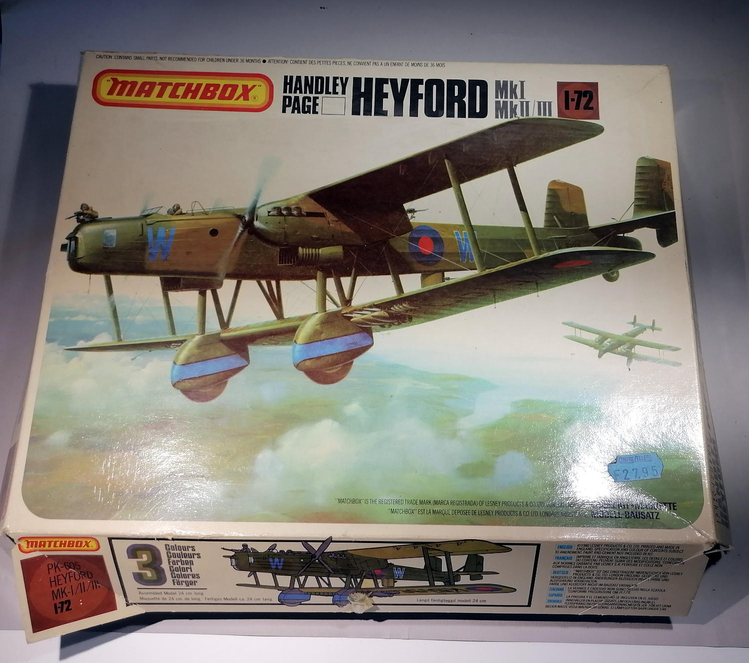 Handley Page Heyford (Matchbox 1/72)