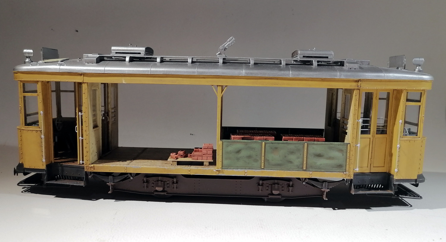 Tram Soviétique SerieX cargo (Miniart 1/35)