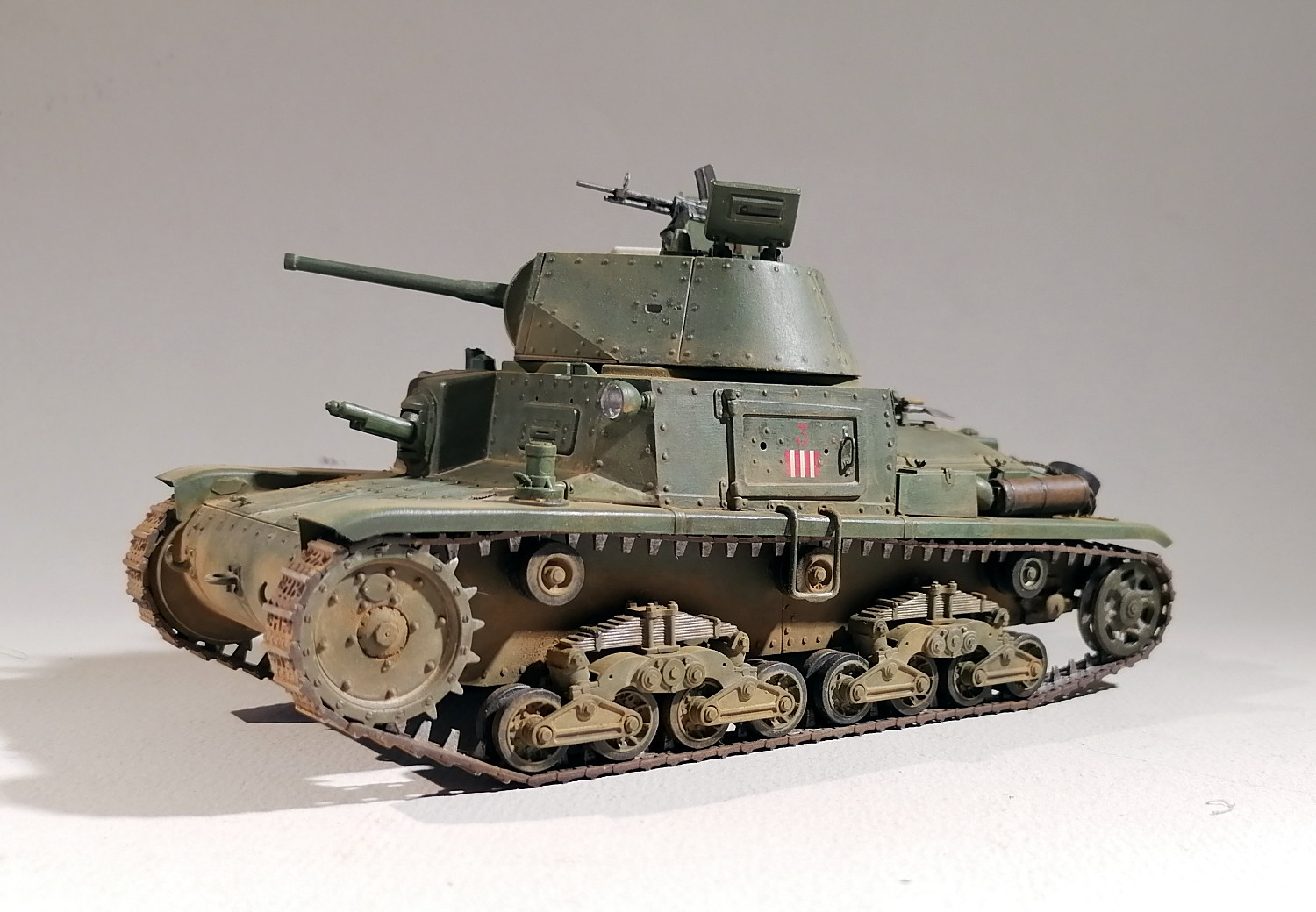 Le M13/40 en Grèce (Tamiya ref 296)