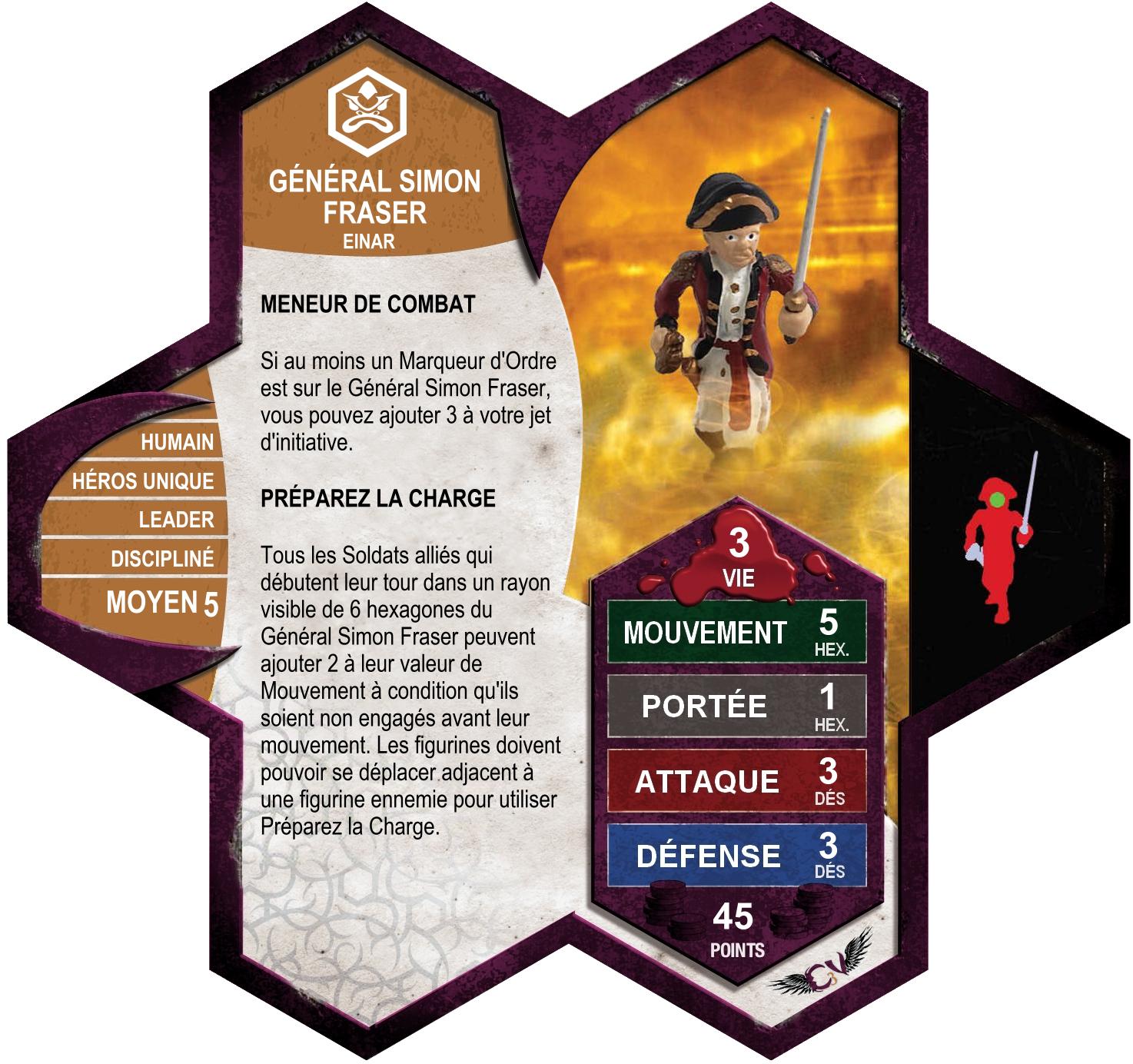 HeroScape FR - :: Voir le sujet - Le Livre du Général Simon Fraser (C3V)