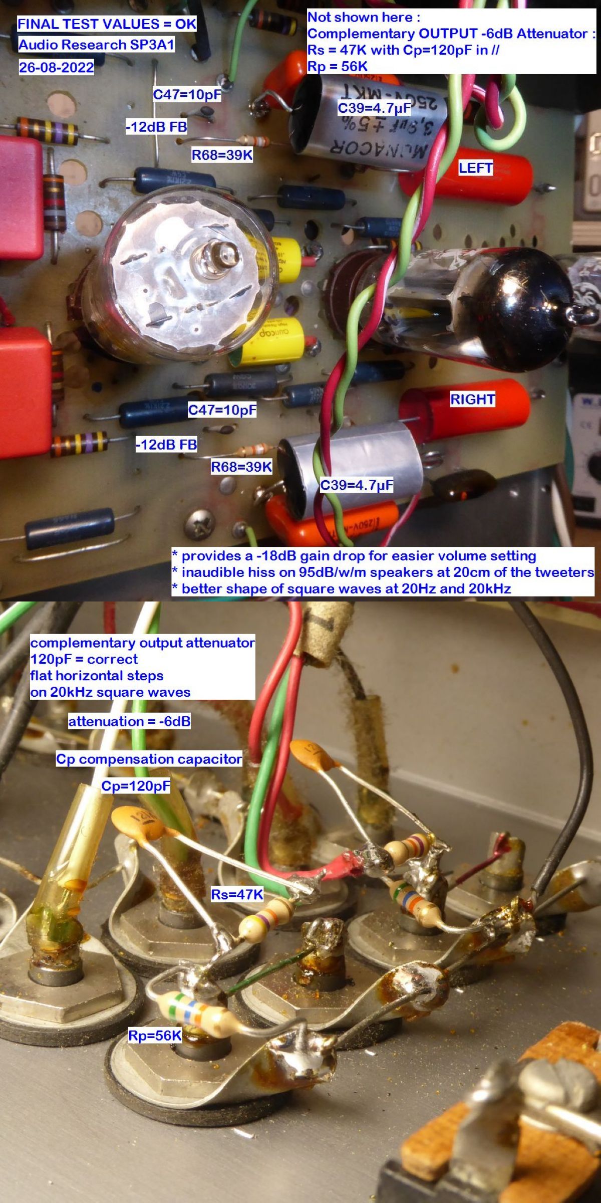 Vintage Tube from the 70s : ARC SP3A1 & D76