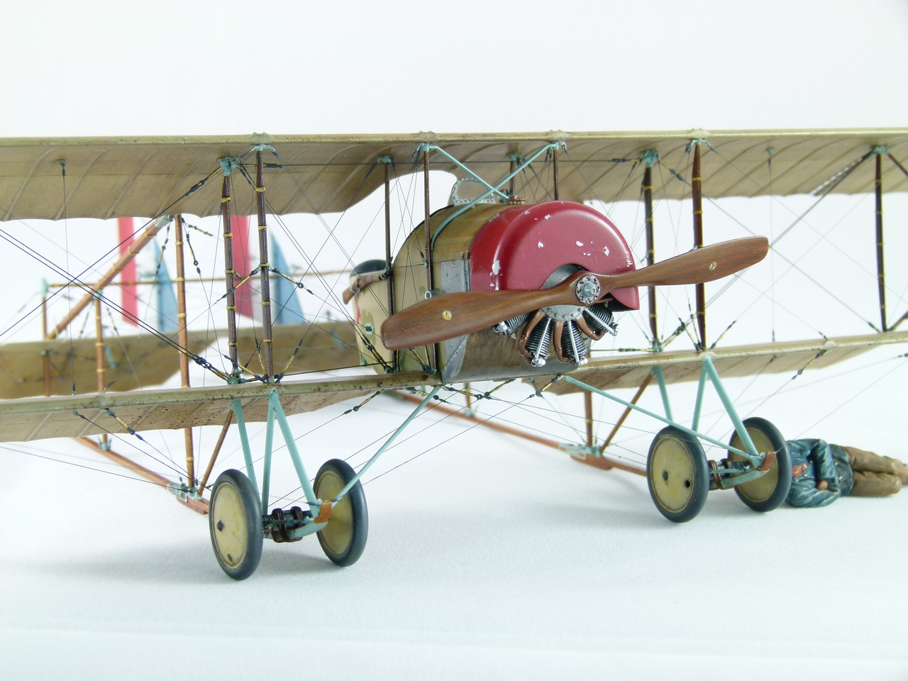 CAUDRON G3 1/32 CSM Escadrille C 11 1916 - Fin sur socle