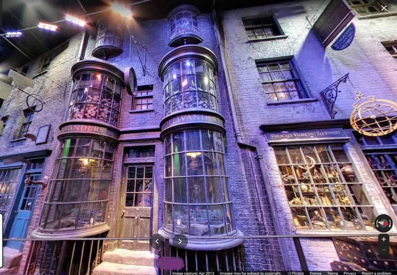 Un "Nook Book" Harry Potter et le chemin de traverse