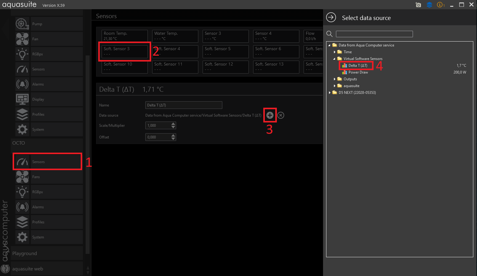 Périphériques : Octo & AquaSuite de chez AquaComputer