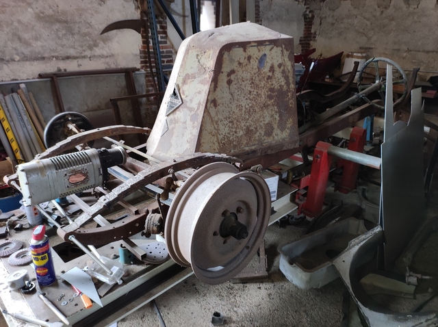 Technical - Ford I beam to parallel leaf springs doable? | The H.A.M.B.